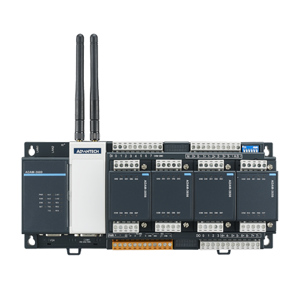 ADAM-3600 - 8AI / 8DI / 4DO / 4槽无线智能终端RTU - 研华
