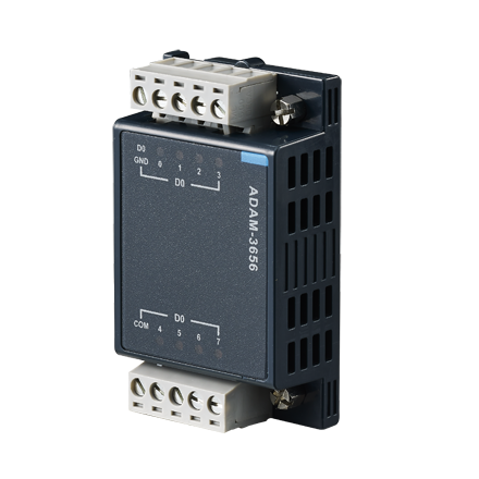 ADAM-3656 - ADAM-3656作为ADAM-3600-C2G的扩展模块，支持8路DO输出。 - 研华