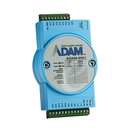 16-Ch Isolated DI/O w/Counter Module ADAM-6051-D |研华 IoTMart