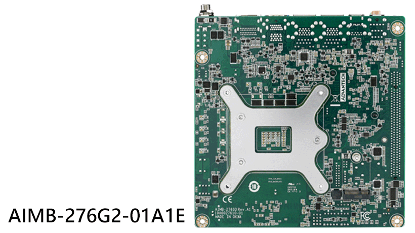 AIMB-276 - 适配Intel 第8/9代 Core™i7/i5/i3 处理器，搭载Q370芯片组。超高性能，是边缘计算、AI视频检测等 ...