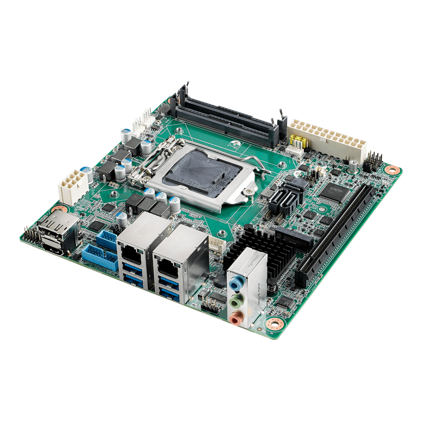 10th Gen Intel® Core™ i9/i7/i5/i3 LGA1200 Mini-ITX w/ HDMI2.0a/DP/VGA ...