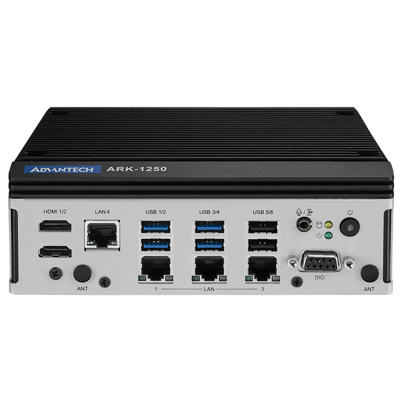IIntel®第11代 Core™ i3处理器+8G内存+256G固态硬盘+电源适配器 ARK-1250L-BTO |研华 IoTMart