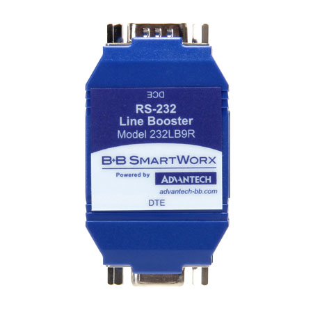 BB-232LB9R - Serial Repeater, RS-232 DB9 M/F, 8 lines - 研华