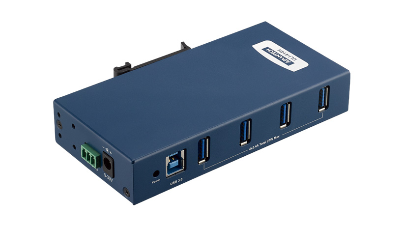ULI-414H, 4-port Industrial USB 3.2 Gen 1 Hub BB-USH204-B |研华 IoTMart