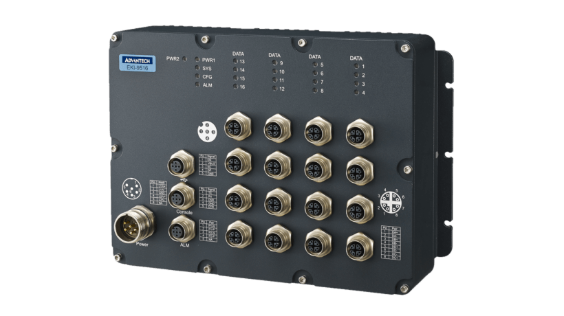 EN50155工业以太网交换机 - 研华