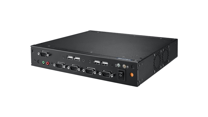 EPC-T1217 - 板载Intel® 奔腾 4核 N4200 处理器。支持双重显示，无风扇设计，1U超薄高度，支持上架。 - 研华