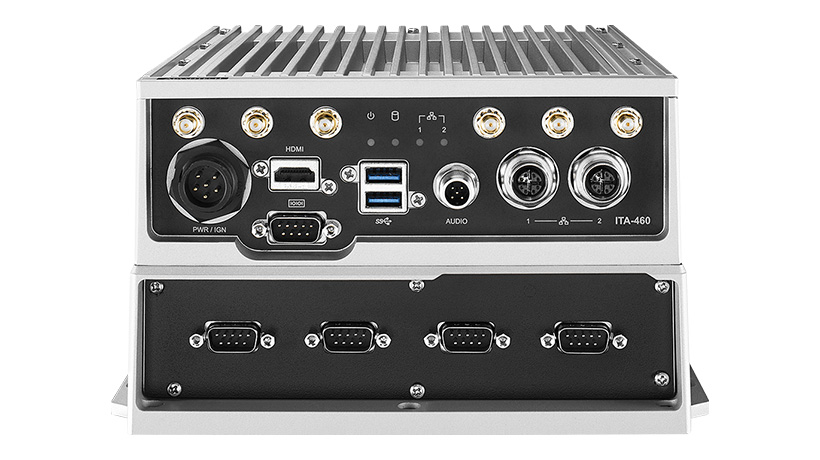 ITA-460E - Water-resistant Fanless In-vehicle Computer with Intel® 8th ...