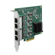 PCE-GIGE4 - 4 GbE Ports ethernet card (PCIex4) - 研华