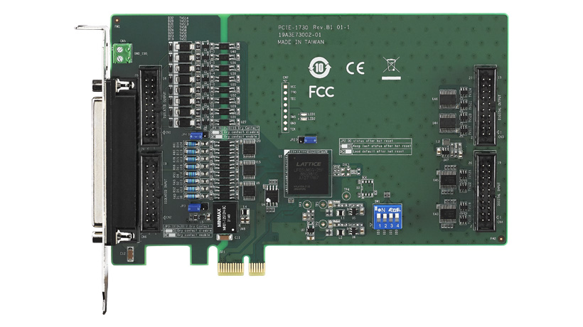32ch Iso. DIO and 32ch TTL DIO PCI Express Card PCIE-1730-BE |研华 IoTMart