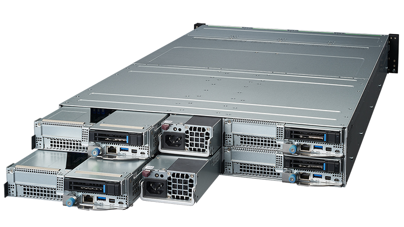 SKY-9234S3 - 2U4N Rackmount Server, Designed for Hyper-converged and ...