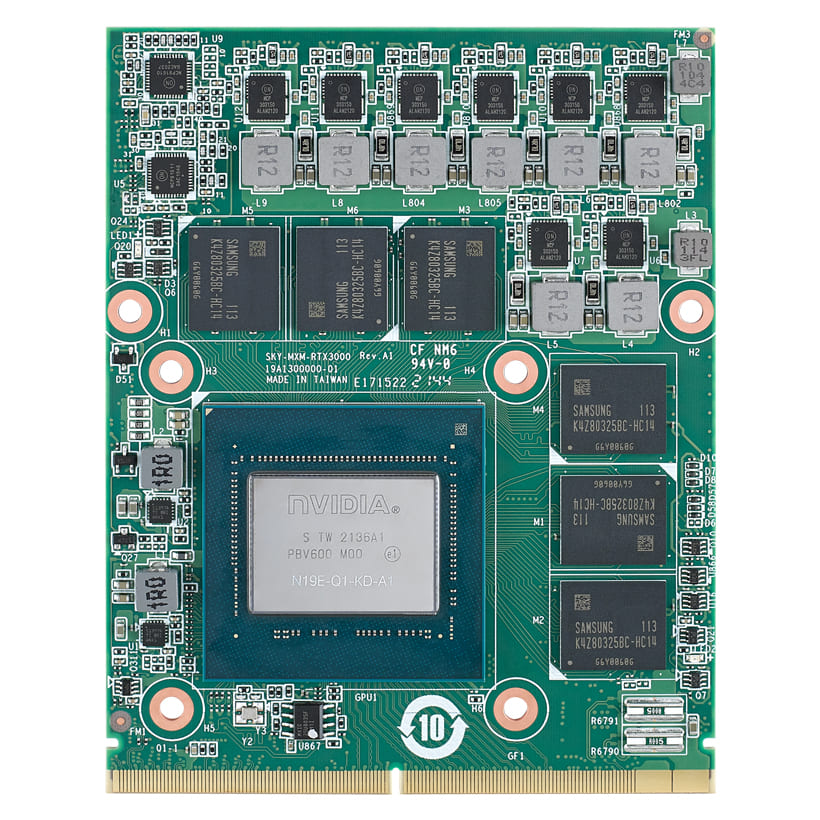 SKY-MXM-RTX3000 - MXM 3.1 Type B NVIDIA® Quadro® Embedded RTX3000 with ...