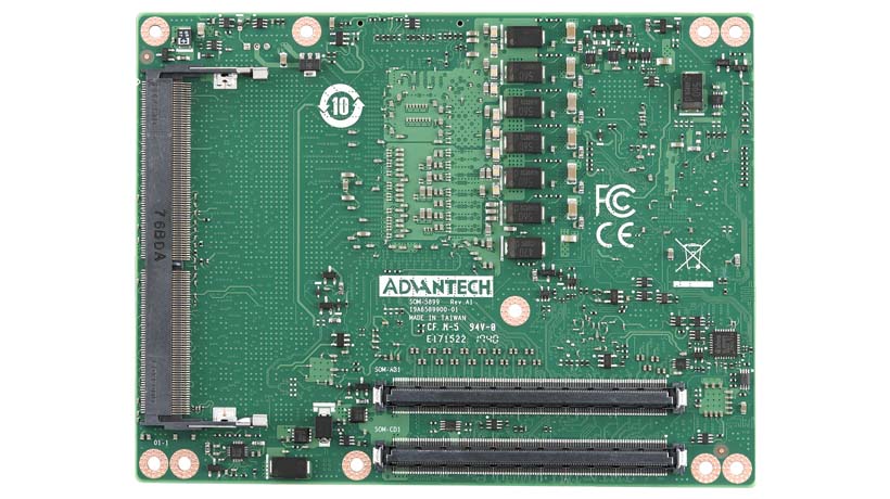 SOM-5899 - 第八代Intel Xeon/Core 处理器， COM Express Basic Type 6 模块 - 研华