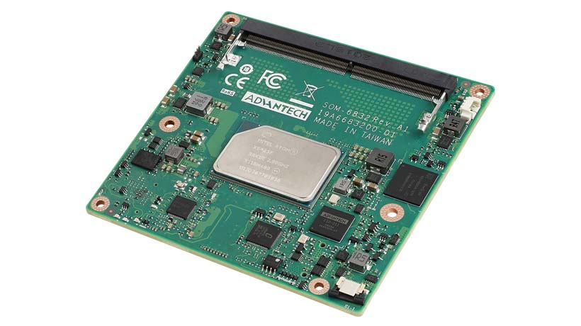 SOM-6832 - Intel Pentium/Celeron 及 Atom x6000系列（Elkhart Lake）处理器，COM ...