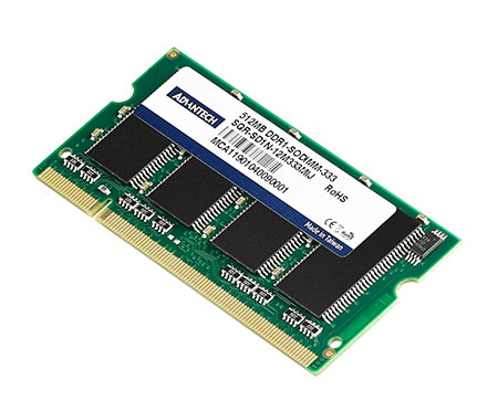 SQR-SD1 - SODIMM DRAM 工业内存 DDR1 系列 - 研华